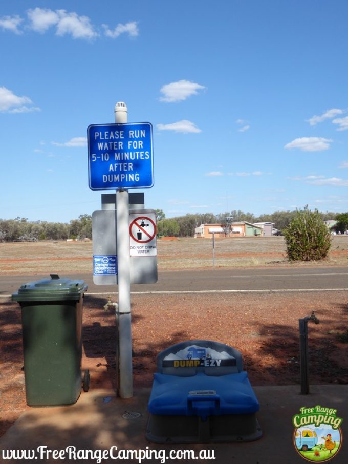 Charleville Caravan Dump Point (DP) - Full Range Camping Directory